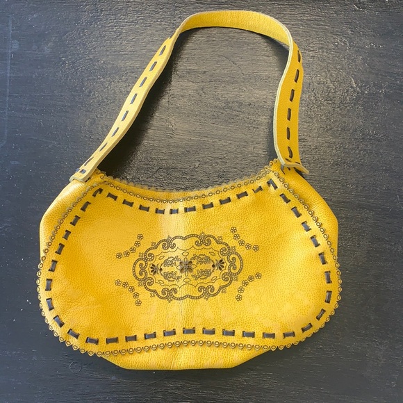 maddalena marconi | Bags | Yellow Maddalena Marconi Purse | Poshmark